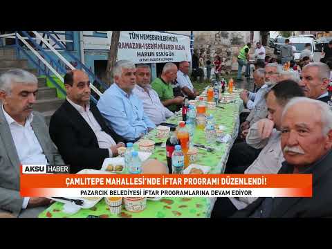 Çamlıtepe Mahallesi’nde İftar Programı Düzenlendi!