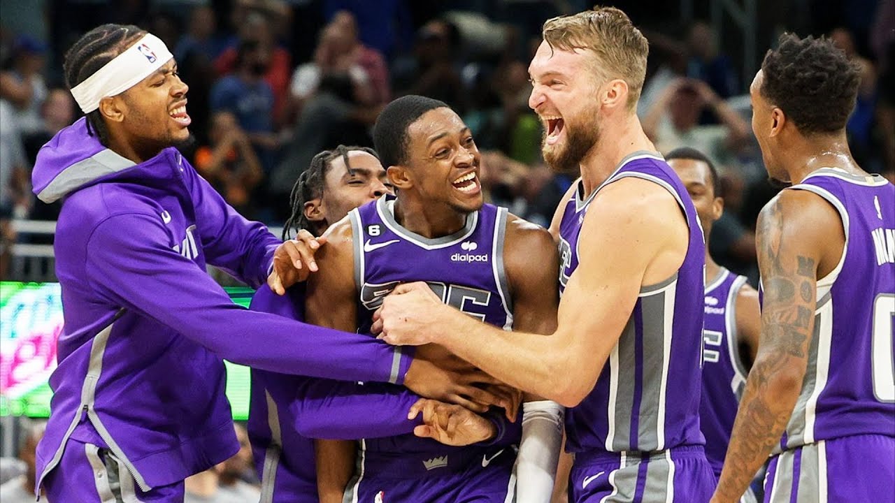 De'Aaron Fox Logo Game Winner OT Vs Magic 37 Pts! 2022-23 NBA Season ...