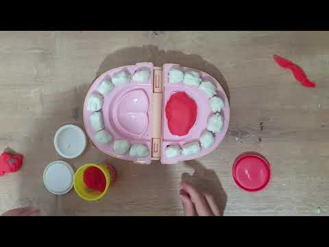 Play Doh Dişçi Seti Oyuncak Tanıtımı, playdoh içinden neler çıkıyor