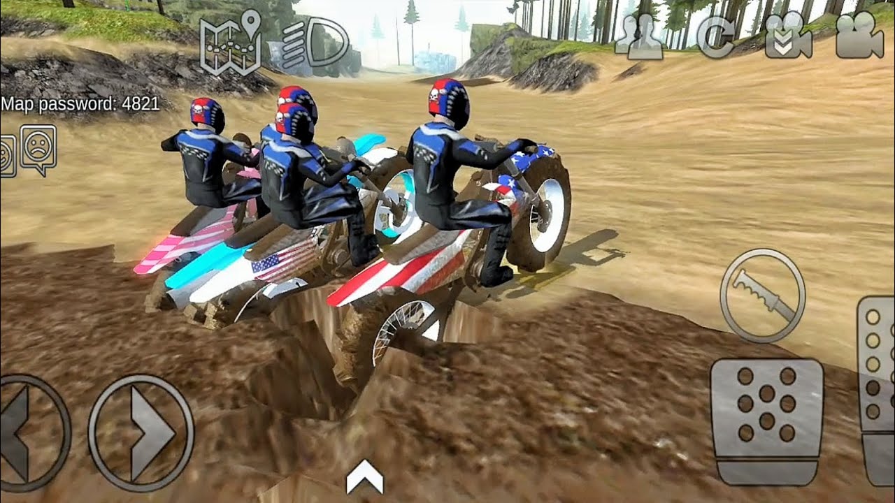 Offroad Outlaws Online Dirt Motor Bike 4 Player Rasing US Motorcycle 3D ...