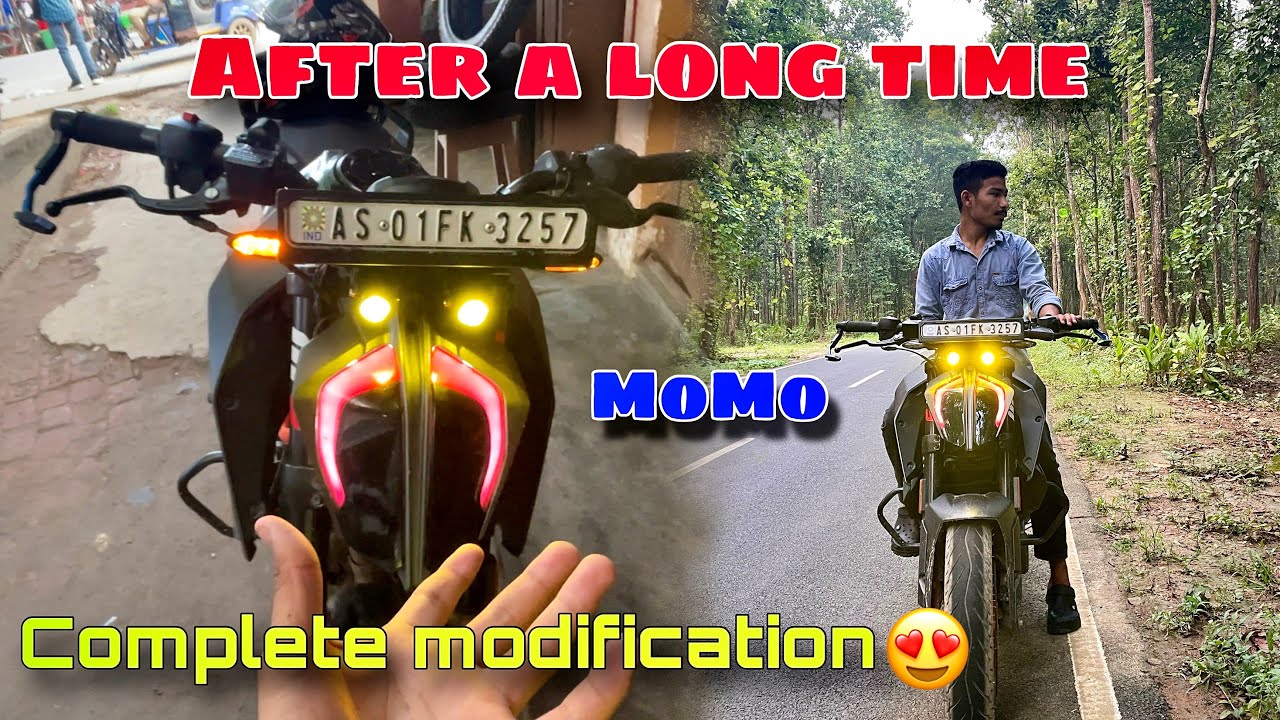 Modification Complete Duke 250 😍 After a long time🥵 // @akhrangshavlogs ...