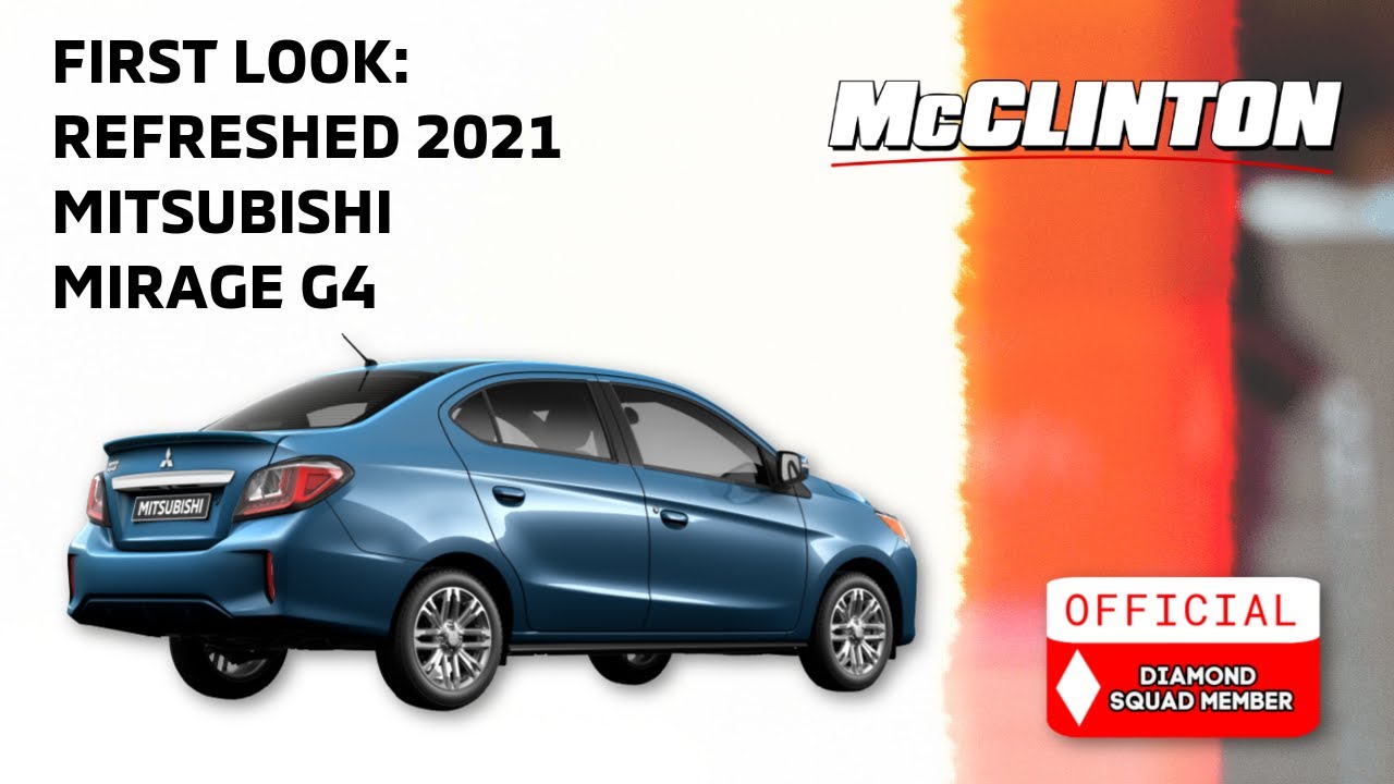 2021 Mitsubishi Mirage G4 First Look - YouTube