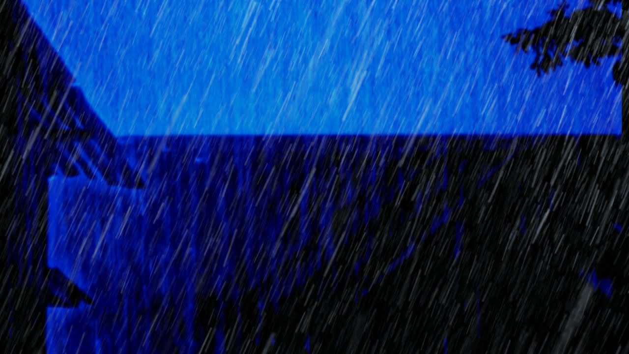 Soft Rain Over Forest | Calm Night Sounds to Relax - YouTube
