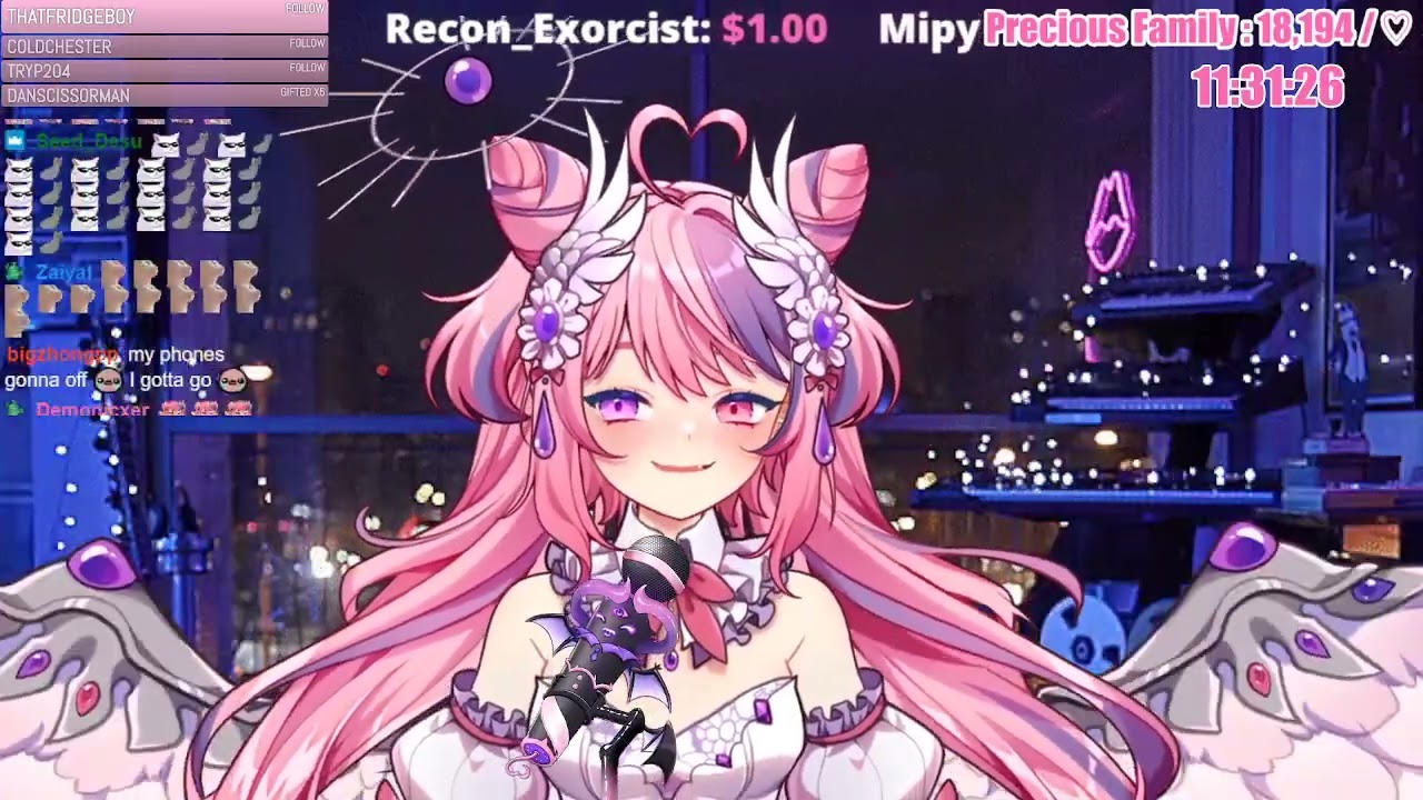 Ironmouse Sings Daisy (Fallen Angel Mouse Samael) - YouTube