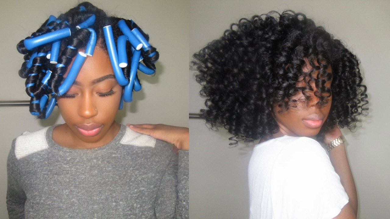 BEST FLEXI ROD SET ON NATURAL HAIR - YouTube