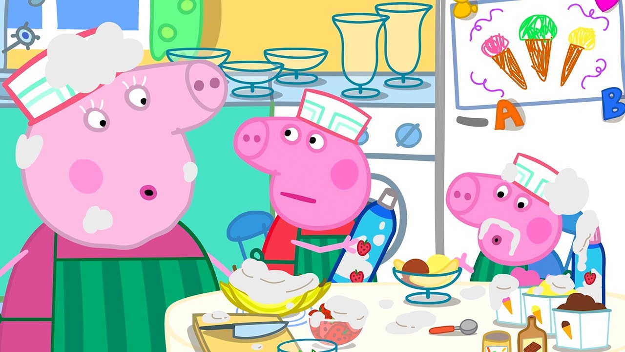 Peppa Pig Get Messy Baking In The Kitchen 🐷 🧑‍🍳 Adventures With Peppa ...