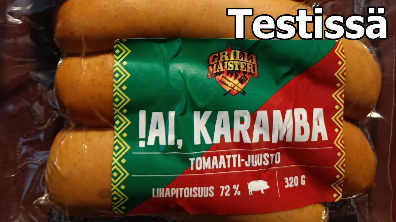 Makkaratesti #379 - Grillimaisteri - !Ai, Karamba - Tomaatti-Juusto ...