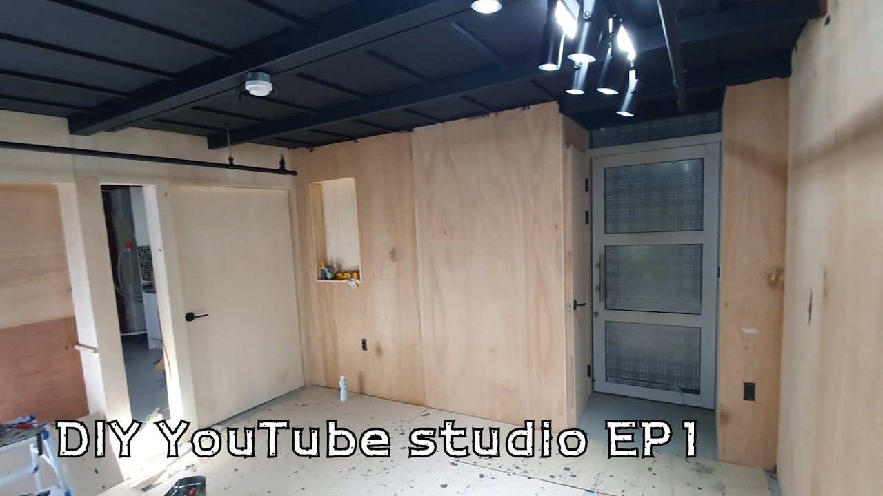 DIY YouTube studio EP1 - YouTube