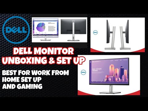 DELL MONITOR | DELL P2422H | UNBOXING AND SET UP - YouTube