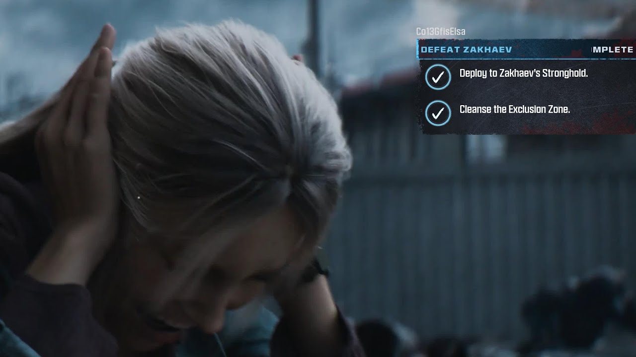End of the final Act 3 Defeat Zakhaev Mission Rewards: The Bone ...