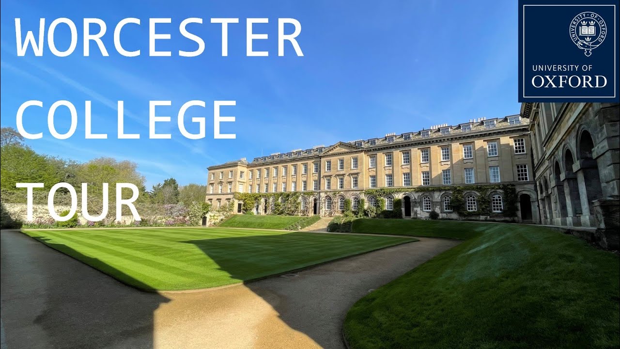 Worcester College Tour | The most beautiful college in Oxford - YouTube