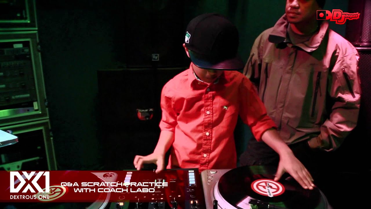DEXTROUS ONE Q&A Scratch Practice with his COACH - YouTube