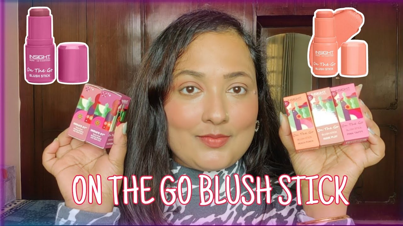 New Insight Cosmetics On The Go Blush sticks // Review & swatches all ...