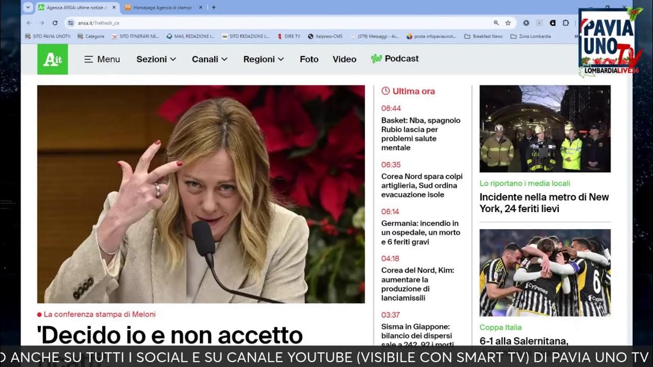 BREAKFAST NEWS - 5 GENNAIO 2024 - YouTube