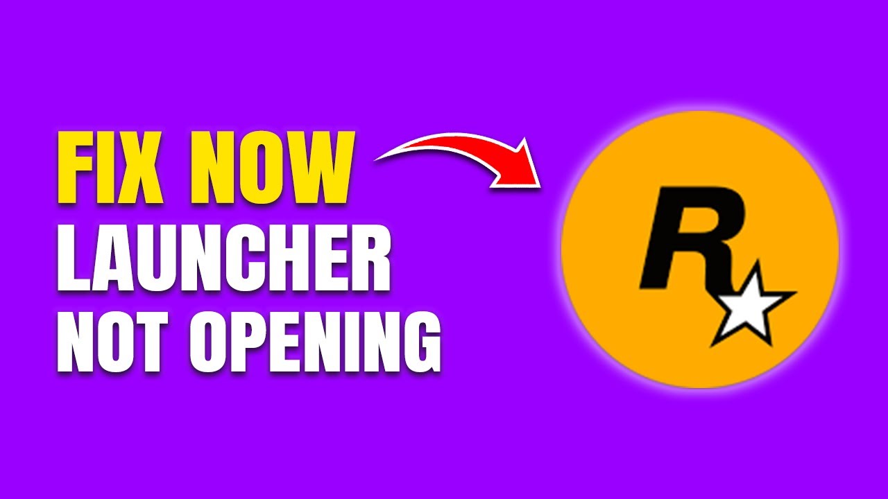 How To Fix Rockstar Games Launcher Not Opening / Working - YouTube