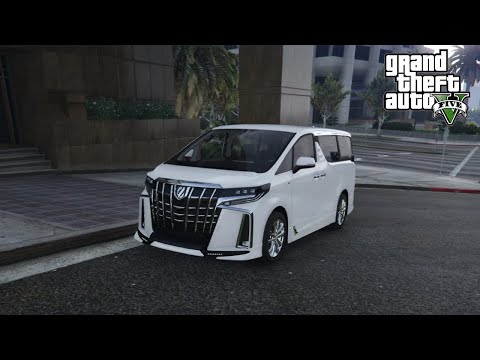 ซิ่งรถตู้หรู Toyota Alphard GTA V Mod - YouTube