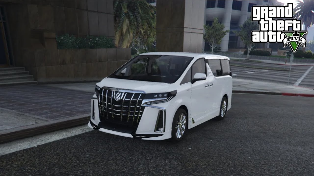 ซิ่งรถตู้หรู Toyota Alphard GTA V Mod - YouTube