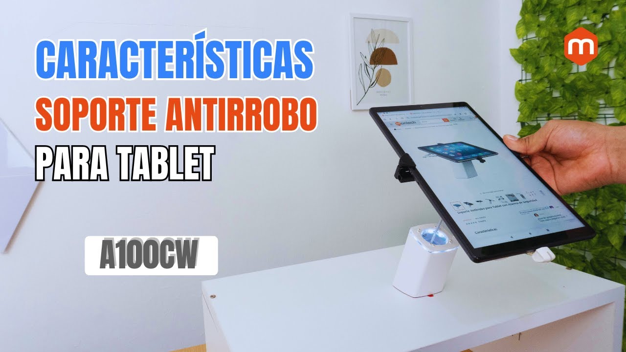 Características | Soporte Antirrobo para Tablet con Alarma de Seguridad ...
