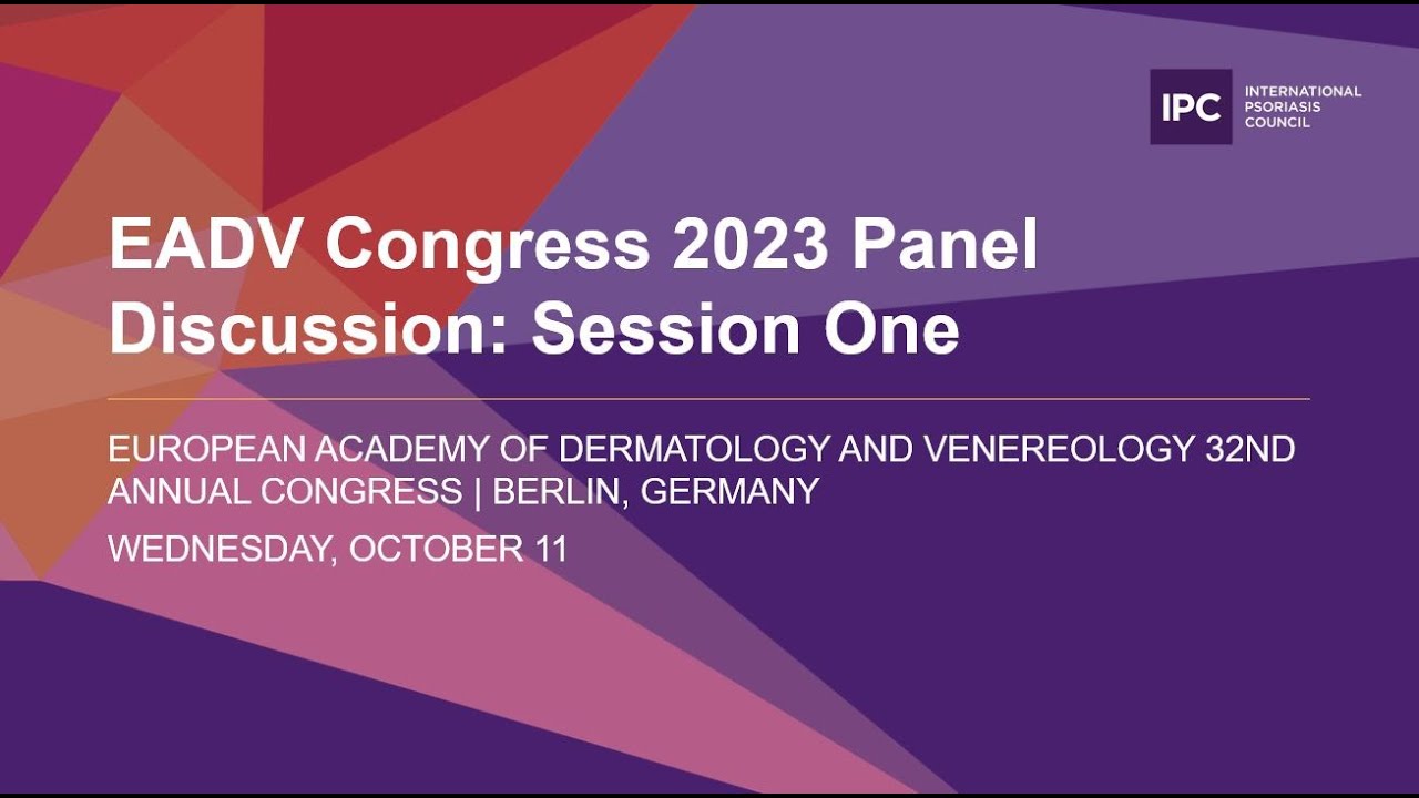 EADV Congress 2023 Panel Discussion: Session One | Lluis Puig, MD, PhD ...