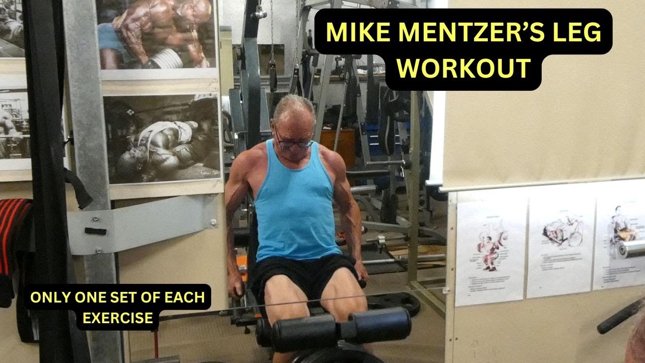 Mike Mentzer Leg Workout only one set to failure - YouTube
