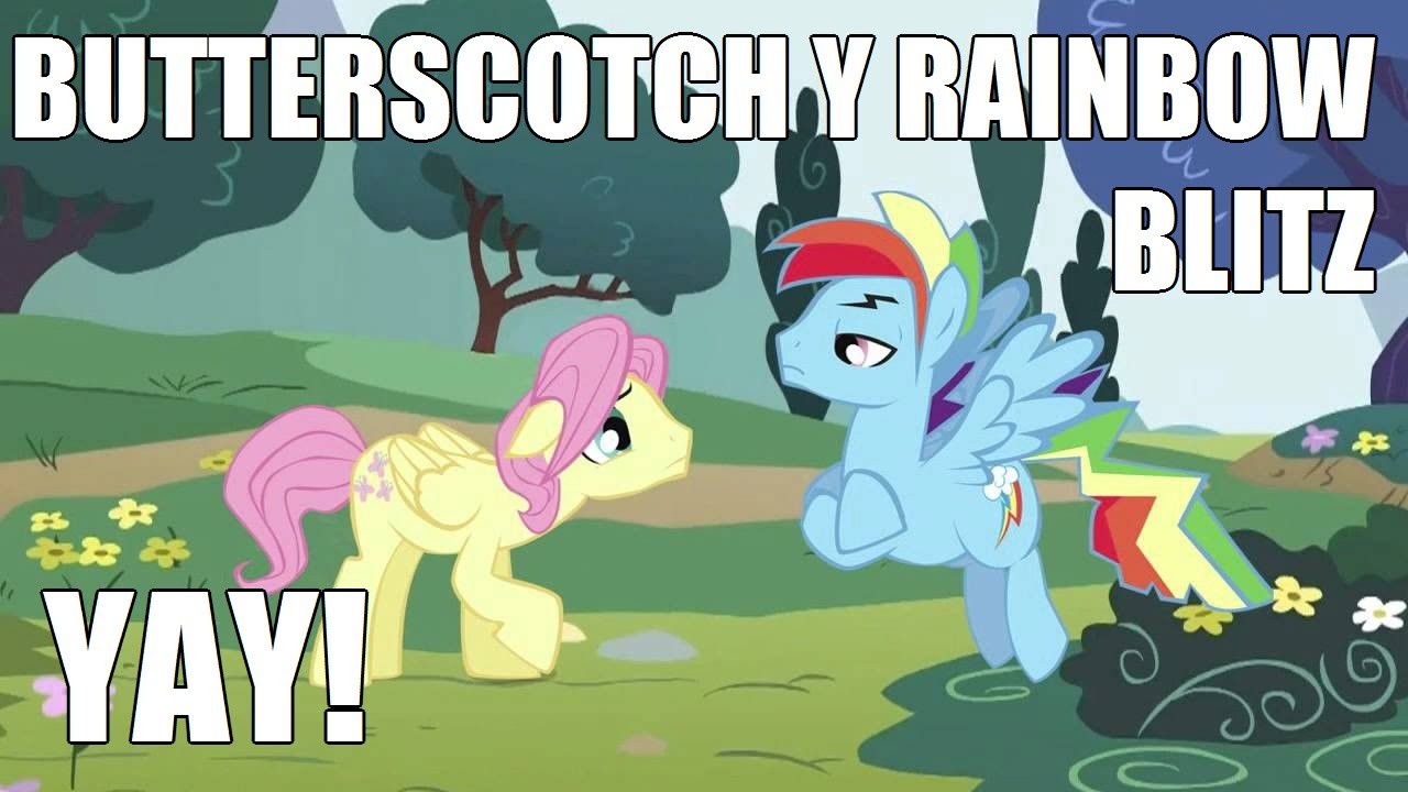 My Little Pony "Yay" Butterscotch y Rainbow Blitz [Español Latino ...