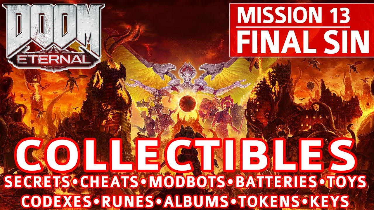 Doom Eternal - Final Sin All Collectible Locations (Secrets ...