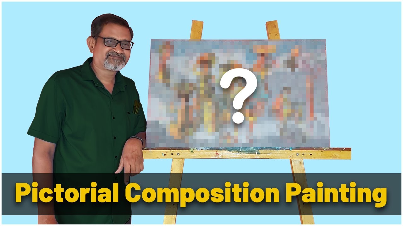 PICTORIAL COMPOSITION PAINTING - HEMANT'S ART - YouTube