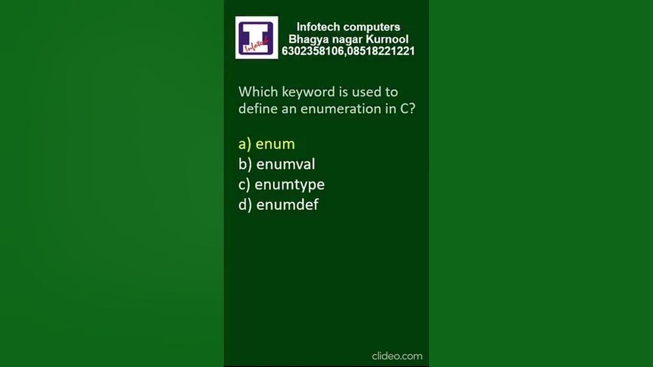 33 C and DS Technical MCQs | Infotech Computers | DR.S.Prem Kumar |Ph:- 6302358106 , 08518221221 ...