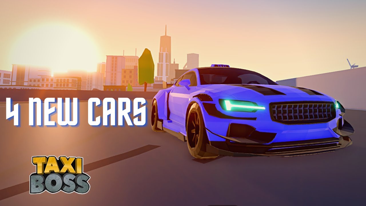 4 NEW CARS Update in Roblox Taxi Boss!!! - YouTube