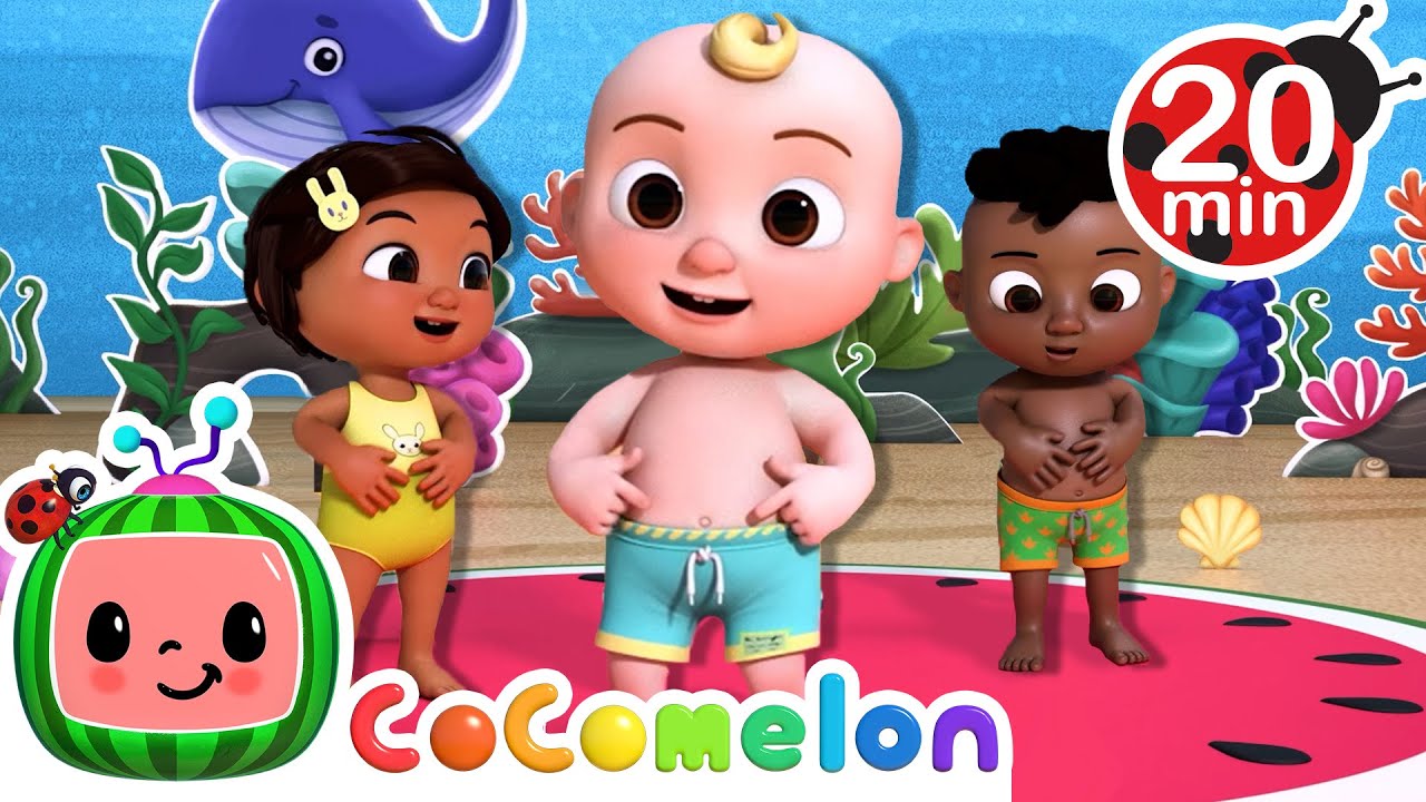 Belly Button Dance And More Moving And Playing With Cocomelon