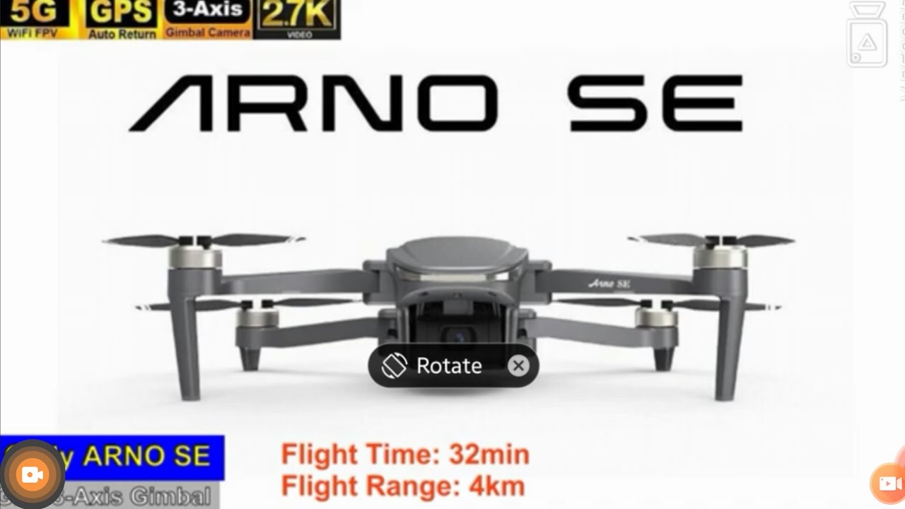 Arno SE cfly drone .... - YouTube