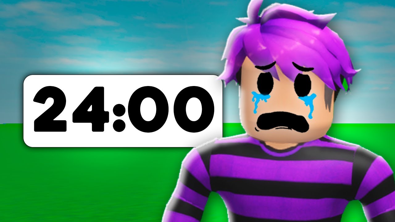 24 HORAS no ROBLOX - YouTube