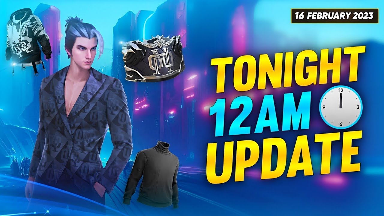16 FEBRUARY TONIGHT UPDATE | FREE FIRE NEW EVENT| FF NEW EVENT TODAY ...