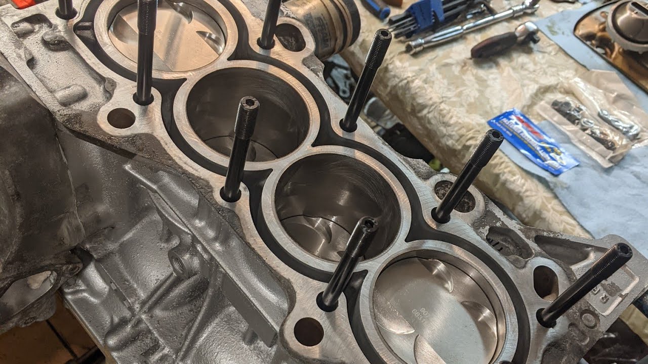 Turbo Acura RSX build Part 1 (K20Z3 engine build and swap) - YouTube