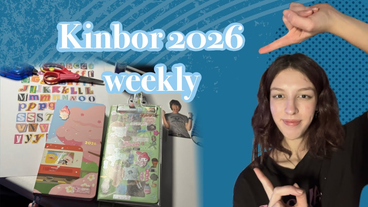 Kinbor 2026 weekly | Как я вела предыдущий | Идеи оформления #kinbor # ...