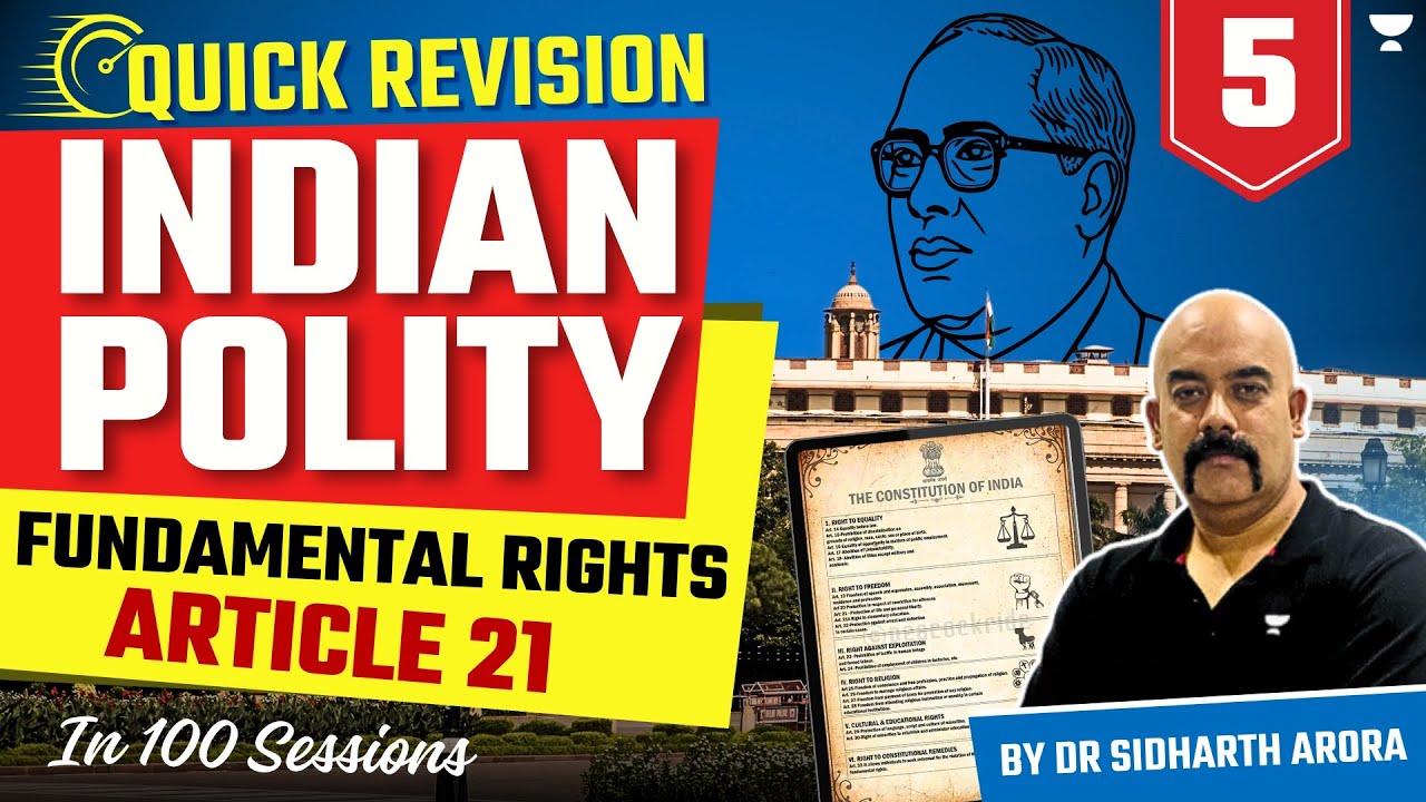 Fundamental Rights - Article 21 |Complete Indian Polity Revision |UPSC ...