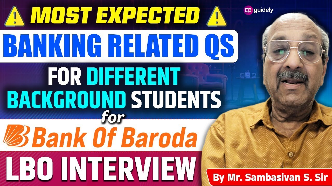 BOB LBO Mock Interview 2025 | Most Expected Banking Related Qs For ...