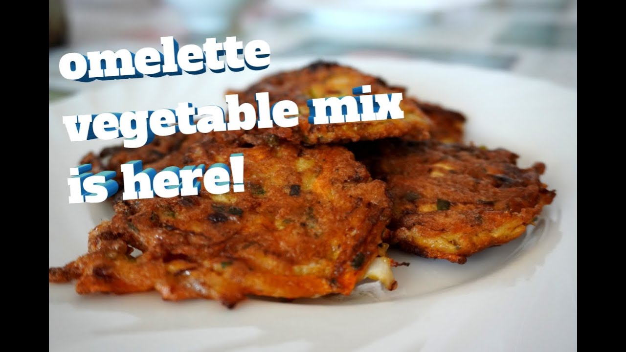 omelette vegetable mix recipe! - YouTube