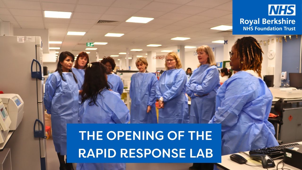 The opening of our new Rapid Response Lab - YouTube
