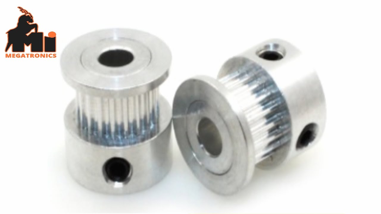 16T5M3-C255 | 16 Teeth 5mm M3 GT2 drive Pulley Aluminum grooves gear ...
