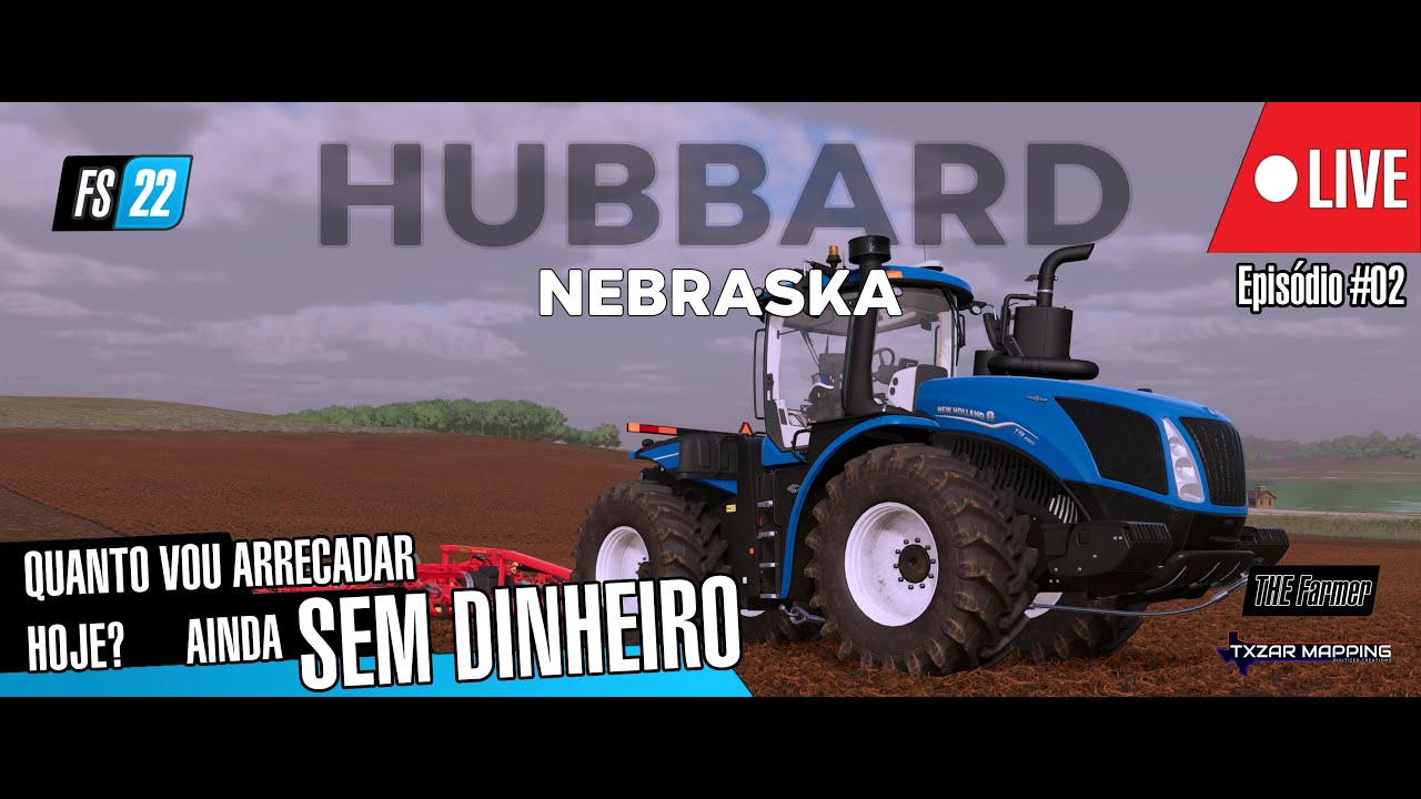 FS 22 | MAPA HUBBARD, NEBRASKA | QNT VOU ARRECADAR HOJE? AINDA SEM ...
