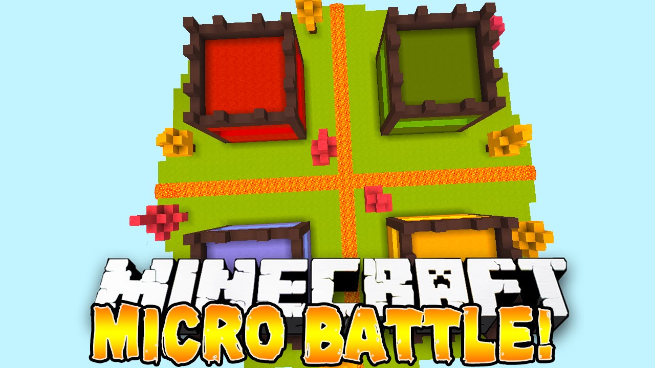Minecraft - MICRO BATTLE! "EPIC" #1 with Preston & Vikkstar - YouTube