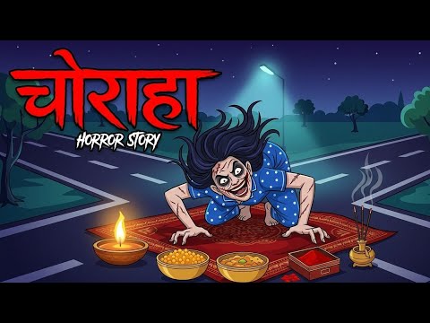 चौराहा: एक खौफनाक सच 😨 | Hindi Animated Moral Horror Story | Kala Saya