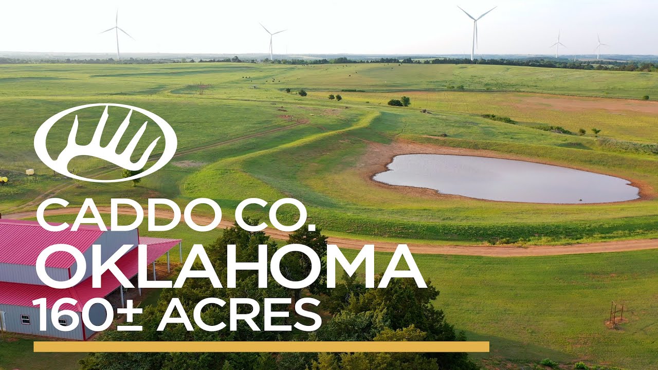 Caddo County, OK 160± Acres - YouTube
