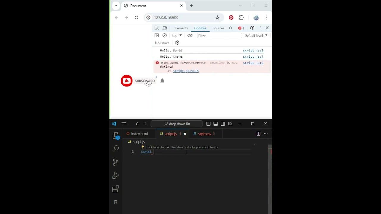 Var Vs Let Vs Const Variables In Javascript Shorts Codingwithrohani Javascriptforbeginners