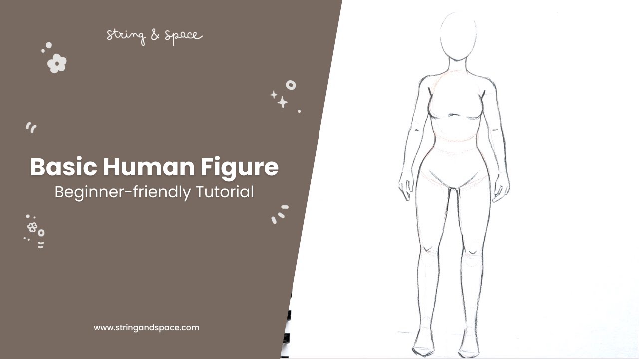 Basic Figure Drawing | How to Draw Human Figure | Beginner Friendly - YouTube