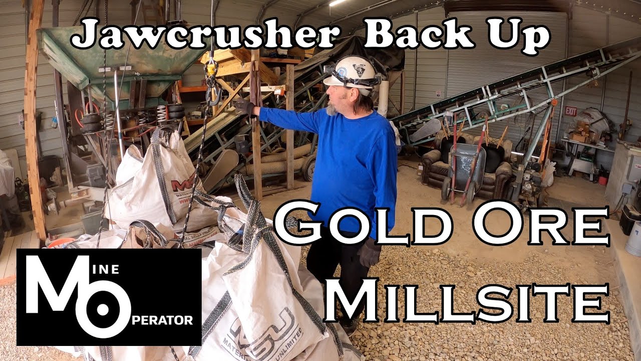 Hardrock Gold Mine Test Results and Millsite Bulk Sampling - YouTube