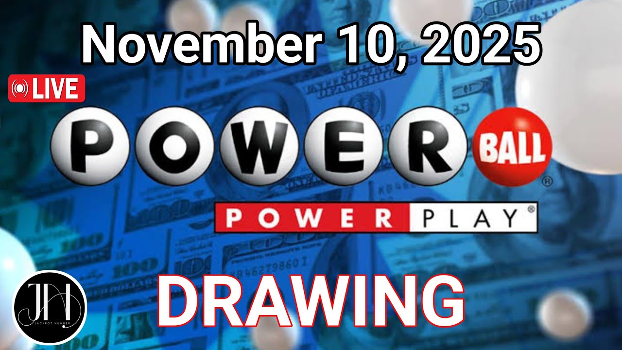 Powerball drawing live Results 10 November 2025 | powerball drawing ...