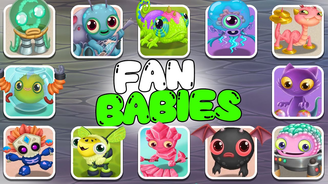 "Comparison: Fan Babies vs. Riles | My Singing Monsters" - YouTube
