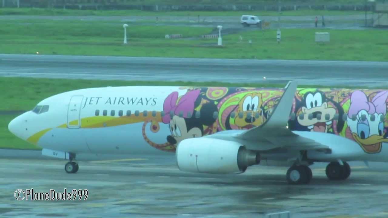 [Disney Livery] Jet Airways | 737-85R | VT-JGV - YouTube